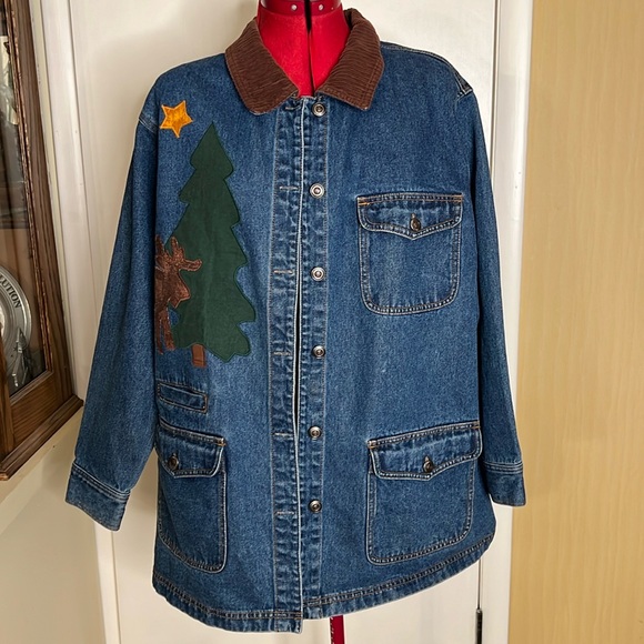 Haik’s | Jackets & Coats | Haiks Vintage Denim Jacket Sz X | Poshmark